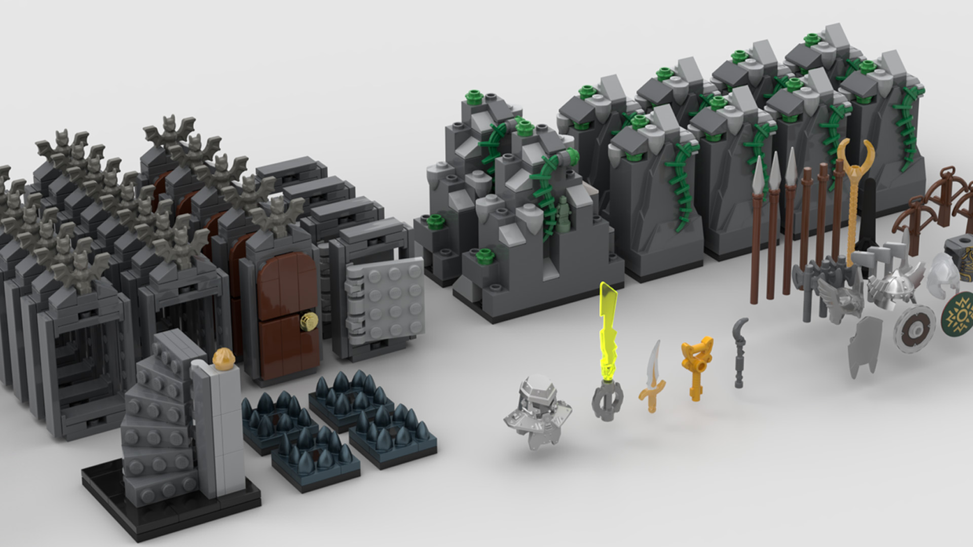 LEGO-MOC-Hero-Quest-Bauteile | rushBfast - gamers lifestyle