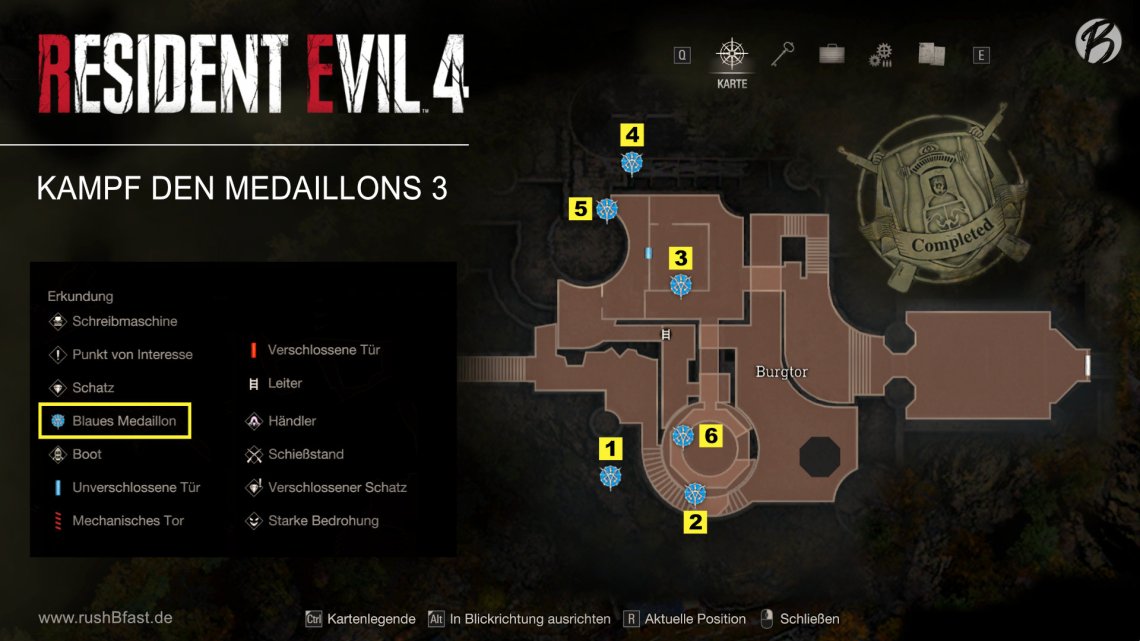 Resident Evil 4 – Alle Fundorte des Auftrags: »Kampf den Medaillons 3 ...